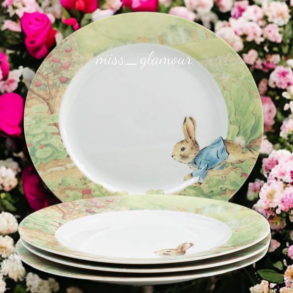 Beatrix Potter | Dining | Set Of 4 Peter Rabbit World Of Beatrix Potter ...